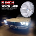 5-3/4 LED Headlight Assembly - 10000LM Hi/Lo Beam - Replacement For ...