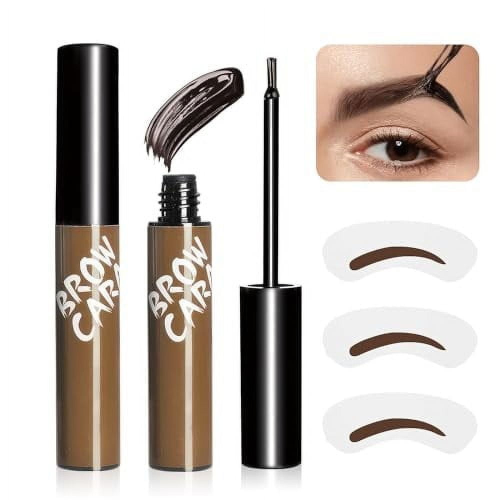 Crema para cejas desprendible para mujeres, semipermanente, resistente ...
