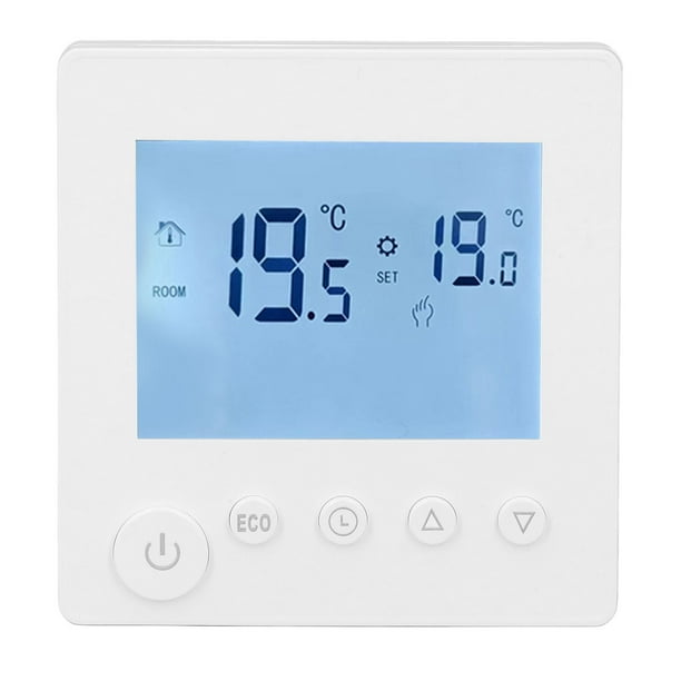 Water Heating Thermostat, Thermostat Controller 3A LCD Key Control For ...