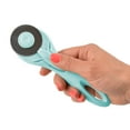 Westcott 45mm Rotary Fabric Cutter, Titanium Bonded Blade, Light Blue ...