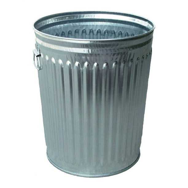 Galvanized Trash Cans