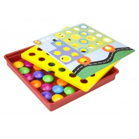 EIMELI Early Learning Button Art Little Hands Children‘S Big Button ...