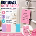 Erasable Notepad Badge, Make Your Own Badge Card Vertical for Nurse ...