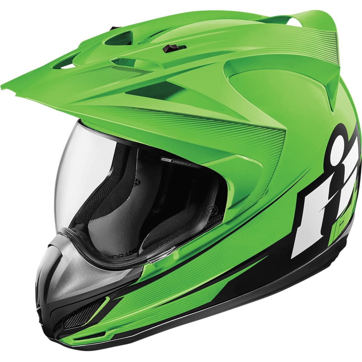 ICON Variant™ Helmet Full Face (Double Stack Green Gloss, Medium ...