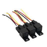 Absolute USA 5-Pin 12 VDC Interlocking Relay Socket, 10 Set - Walmart.com