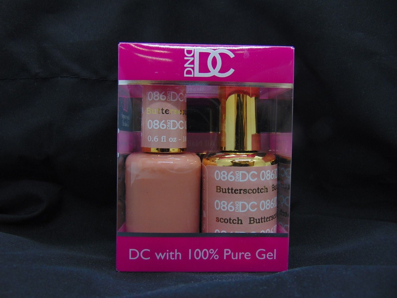 DND - DC Duo Soak off Gel & Matching nail polish, # 086 - Butterscotch ...