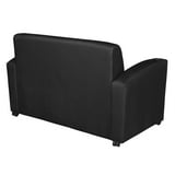 Regency Supernova Tablet Arm Loveseat- Black/Java - Walmart.com