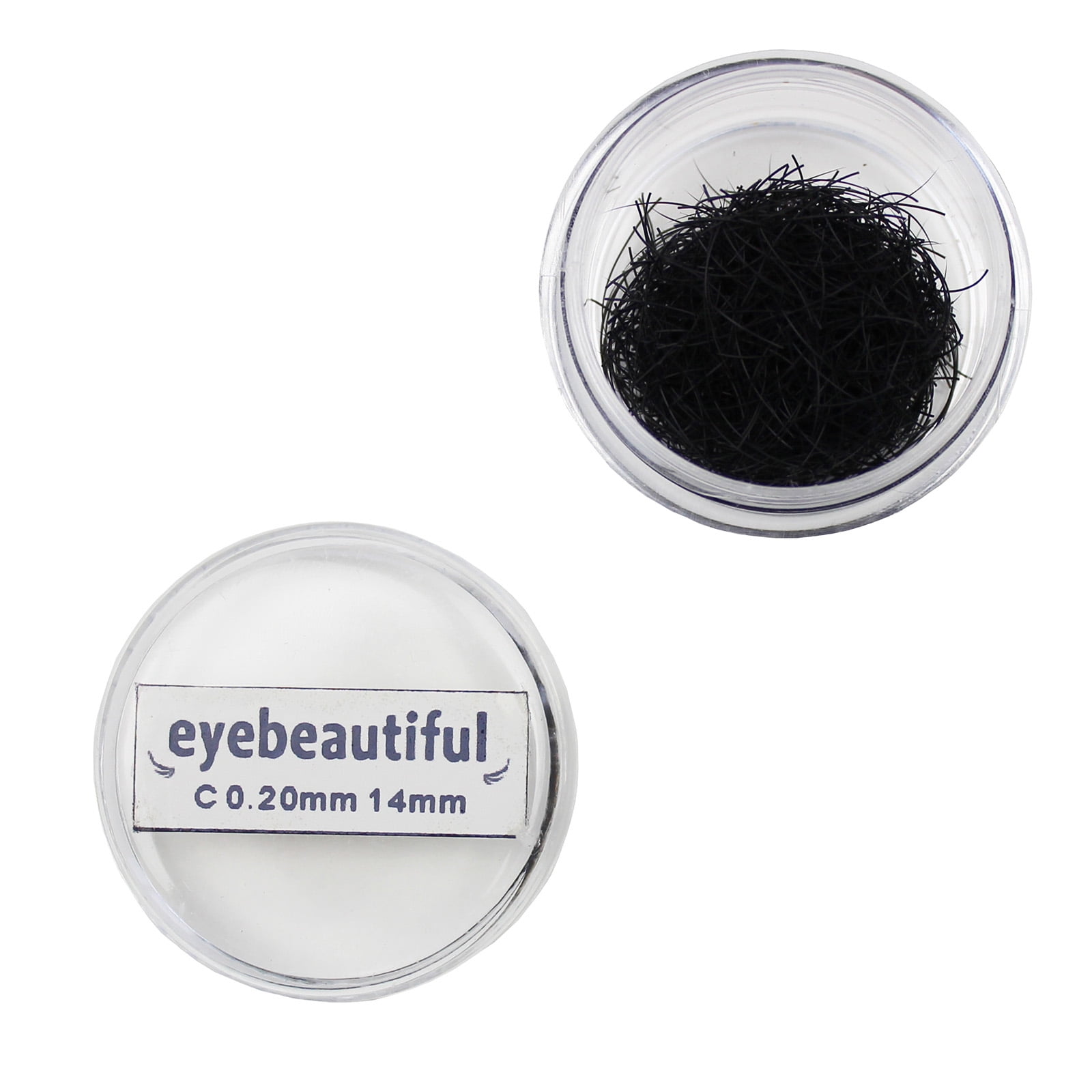 Eyebeautiful Individual Loose Silk Lashes .20mm J Curl Eyelash ...