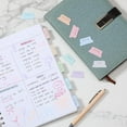 Mr. Pen- Weekly Planner Tabs, 100 Pcs, Week Tabs for Planner, Calendar ...