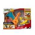 Pokemon Charizard Deluxe Feature Figure - Includes 6-inch Interactive ...