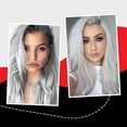 Hair Color for Men Unisex DIY Fashion Gray Silver Color Super Gray Hair ...
