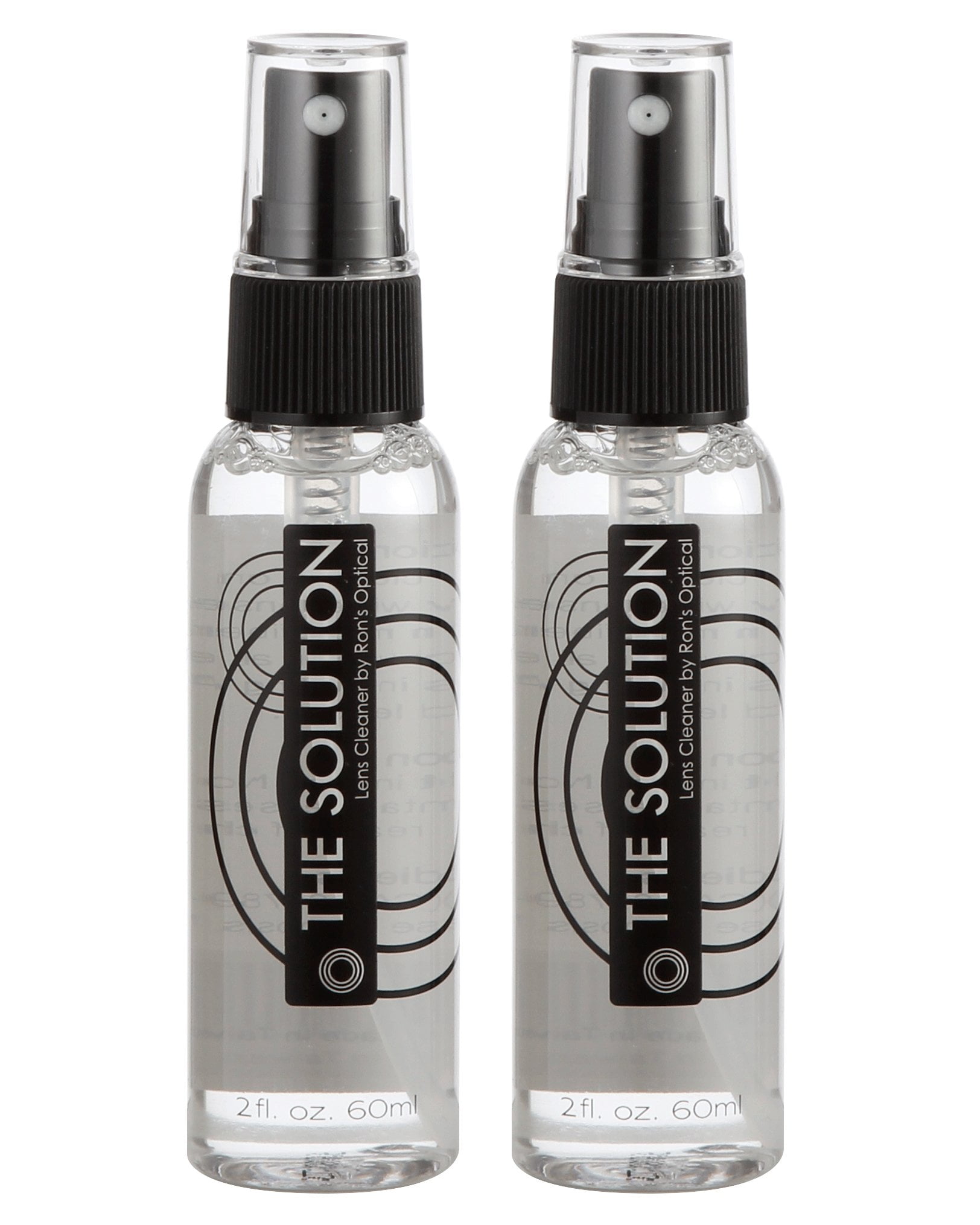 The Solution Lens Cleaner Spray | Pack of 2-2oz Alcohol Free Eyeglass ...
