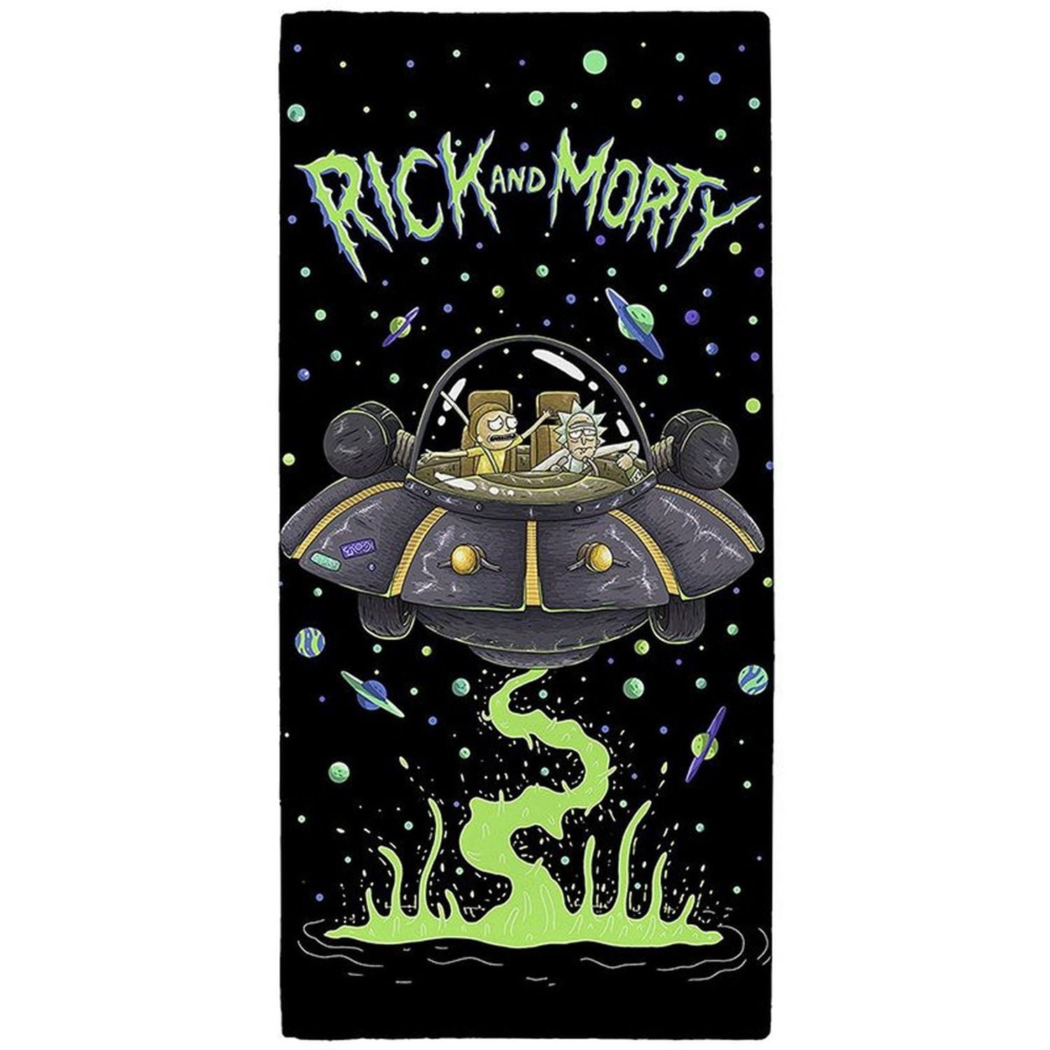 Click here for Rick And Morty Ufo Towel 140cm X 70cm prices