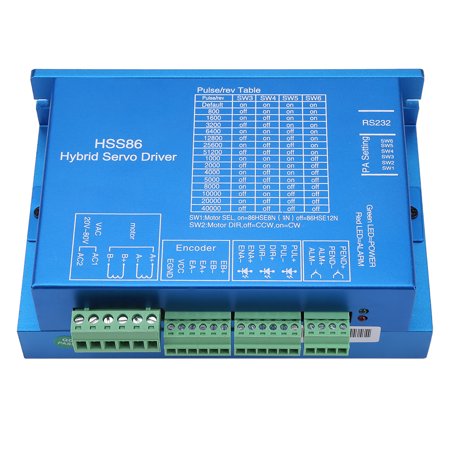 Stepper Servo Motor, Hybrid Servo Driver, 200Khz Impulse Response Frequency Over Voltage ...