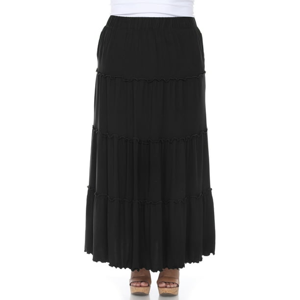 Long Tiered Skirts
