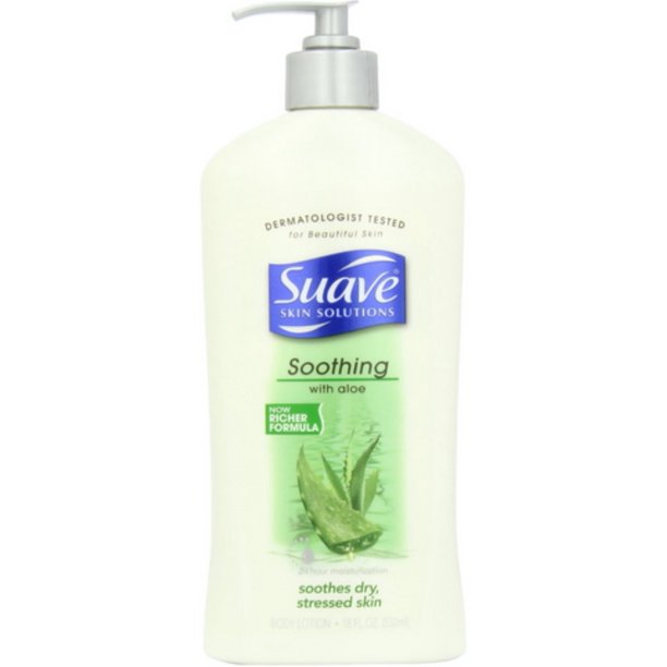 Suave Hand and Body Lotion with Soothing with Aloe 18 oz (Pack of 3 ...