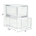 Ameitech Acrylic Makeup Organizer, Pull-Out Drawer for Cosmetics ...