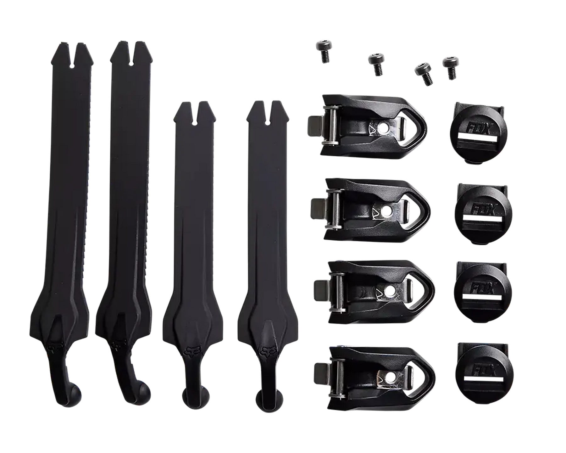 Fox Racing Comp Boot Strap Kit Black - Walmart.com