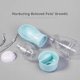 3-in-1 Portable Pet Water Bottle with Food Container and Waste Bag ...