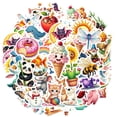 35pcs-70pcs Cute Stickers Animal Kids Stickers Playful Stationery ...