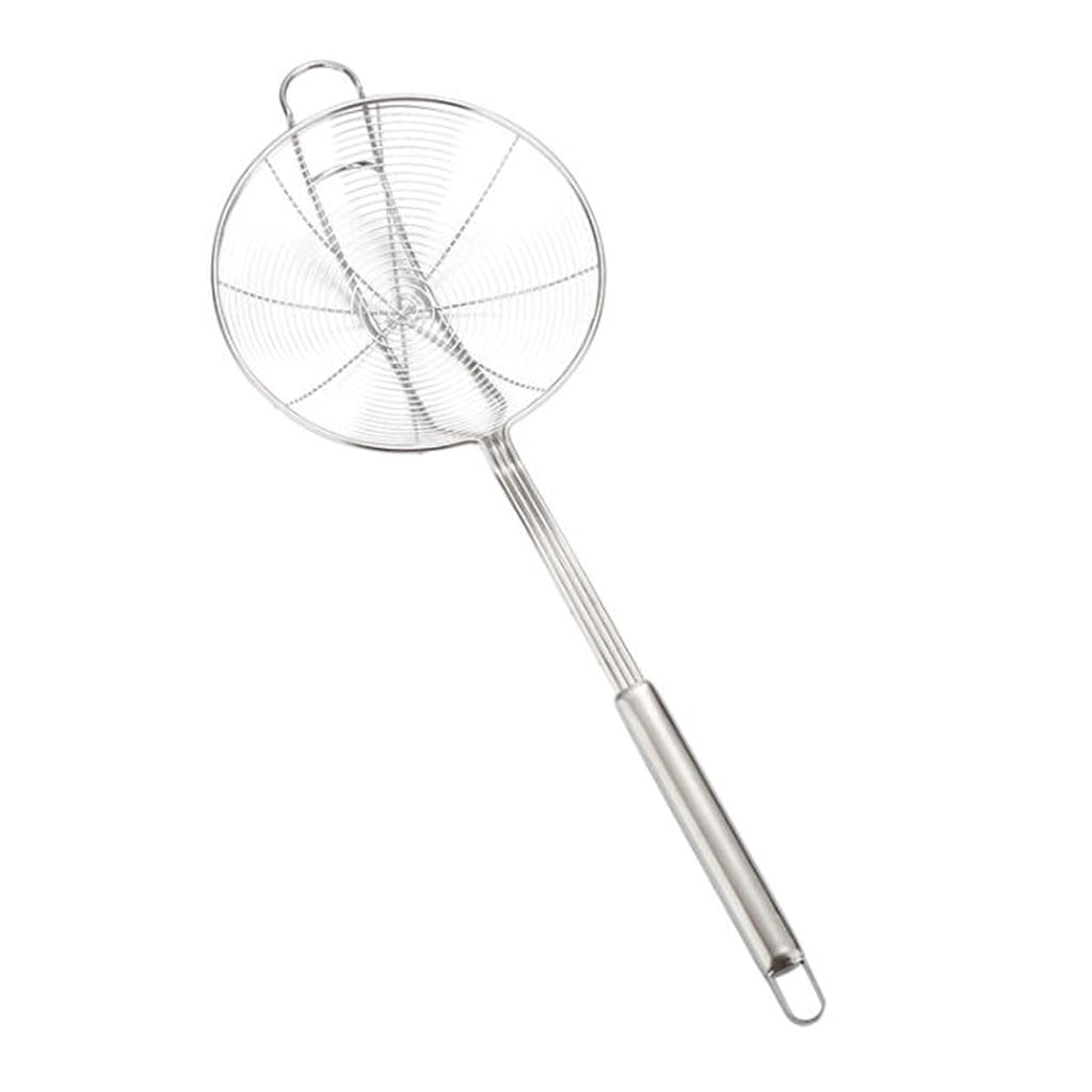 Stainless Steel Skimmer Strainer Wire Skimmer Spiral Mesh Skimmer Spoon ...