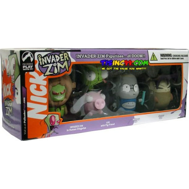 Invader Zim Mini Figurines Set of Doom (4 Figuras) Invader Zim ...