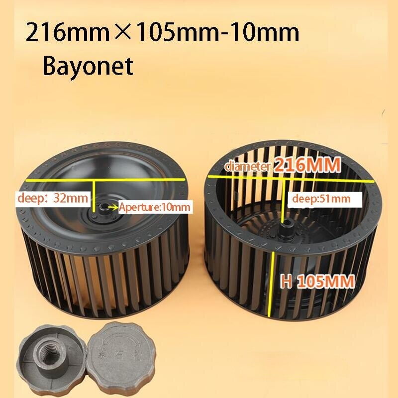 High pressure centrifugal wind wheel plastic wind wheel for Multi ...