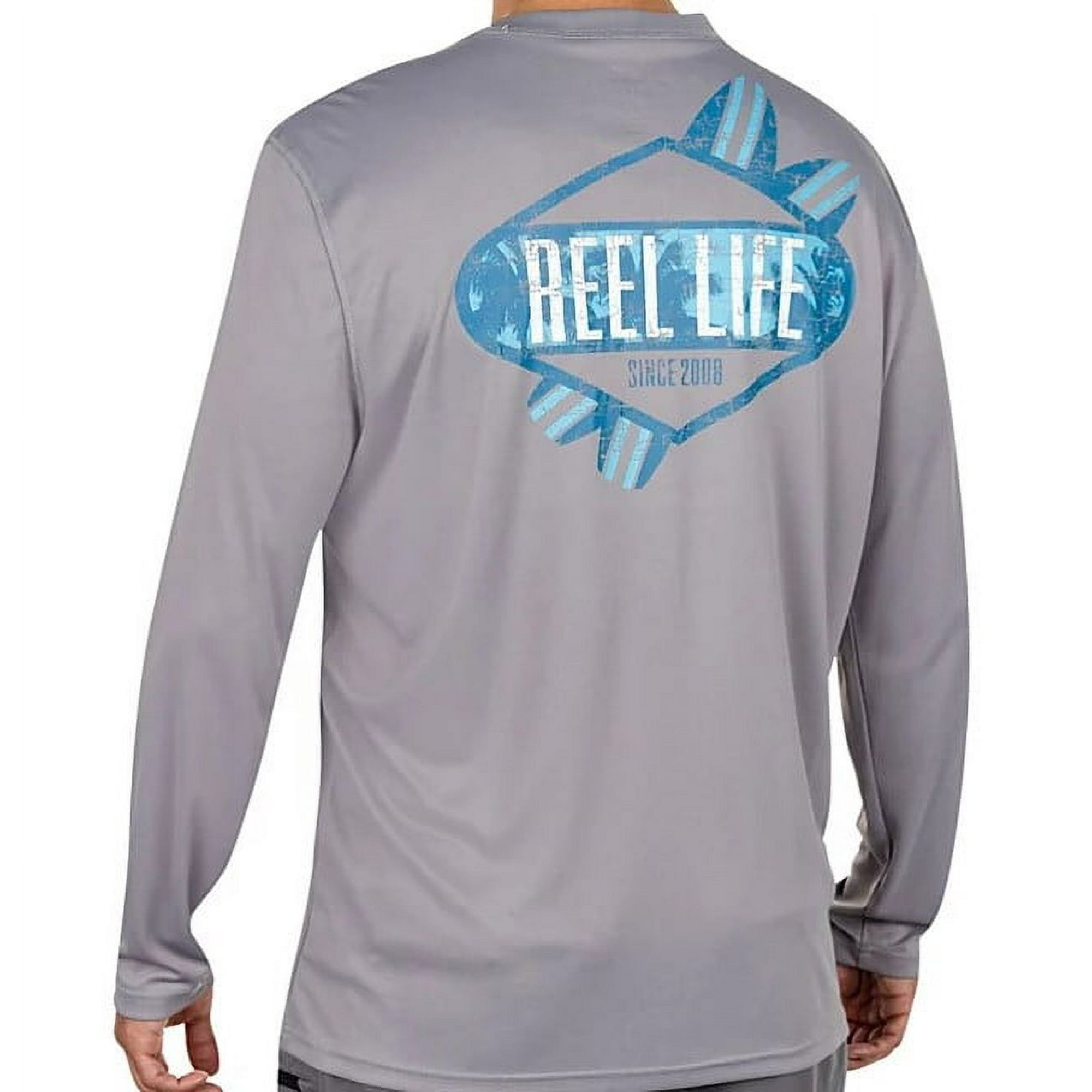 Click here for Reel Life Mens Sun Defender Long Sleeve Uv Tee (Si... prices