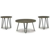 Signature Design by Ashley Kellyco Round Table Set (Coffee Table & 2 ...
