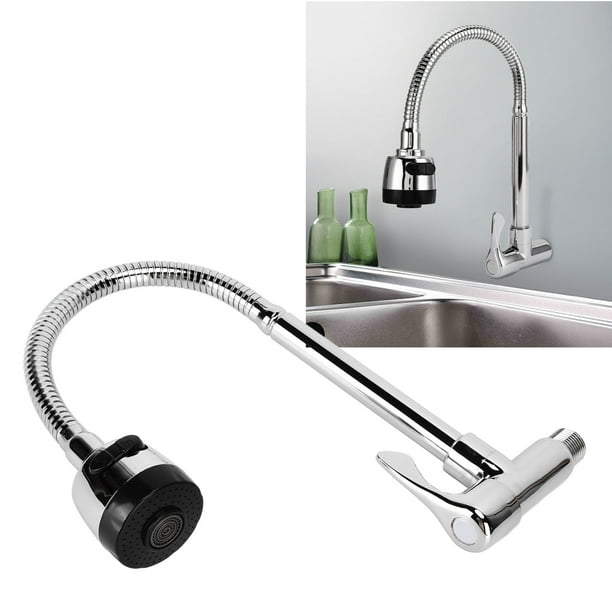360 Degree Kitchen Faucet, Rotating Faucet Kitchen Adjust Water Volume ...