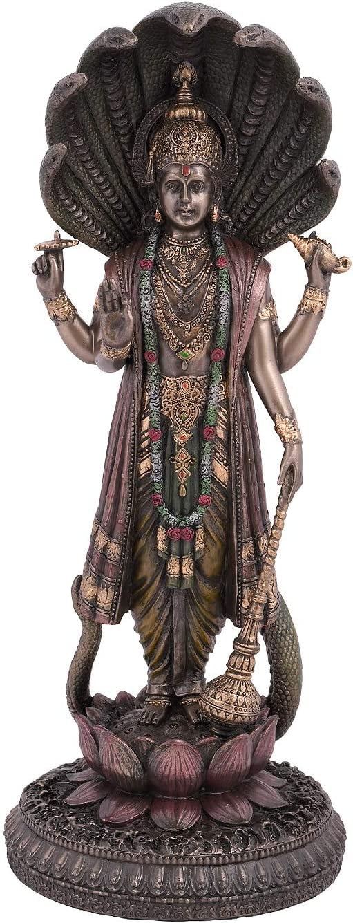 Vishnu Bronze Statue