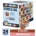 Double Donut Hazelnut Coffee Pods, Medium Roast, 24 Count for Keurig K ...