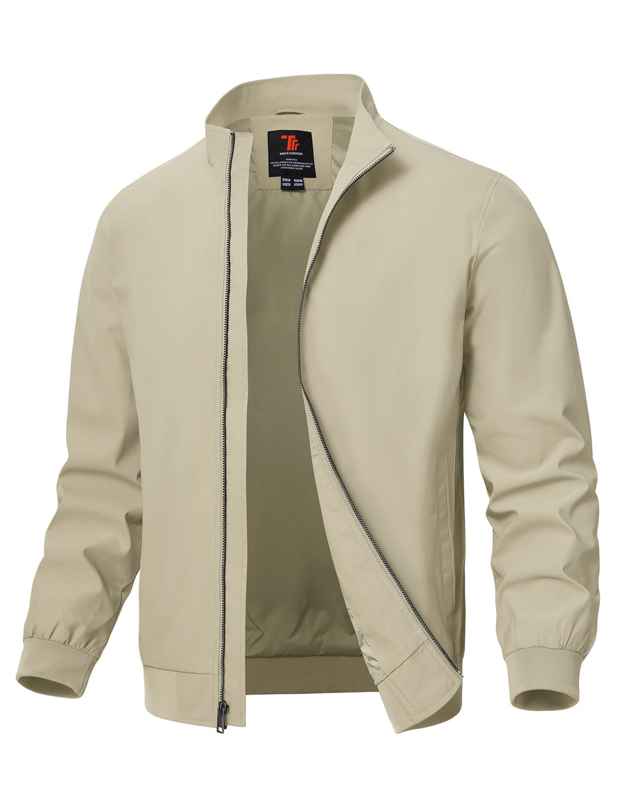 Chaqueta impermeable TBMPOY Bomber Work Windbreaker para hombre ...