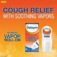 Delsym No Mess Vapor Roll-on Cough Relif Suppressant & Topical ...