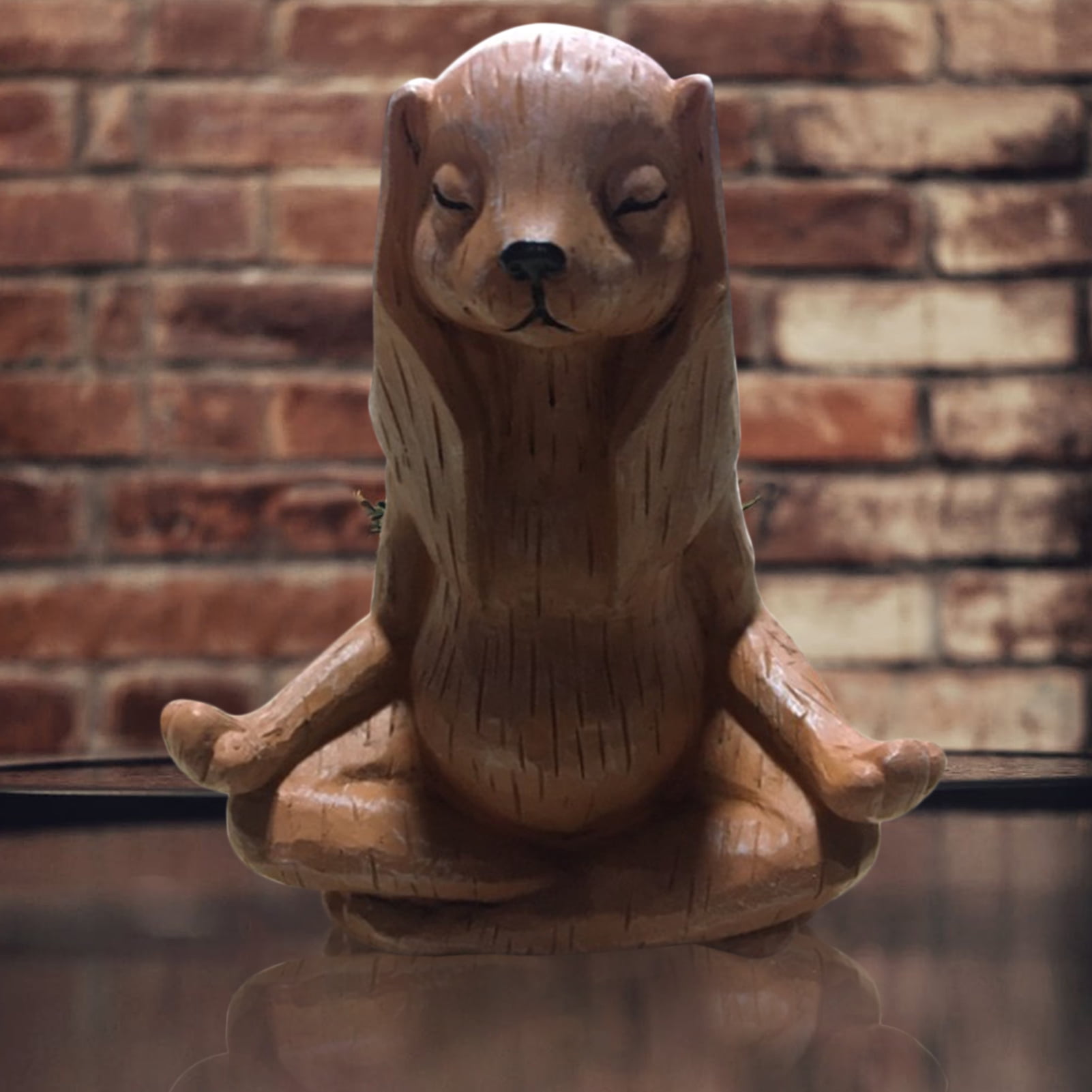 Buy Cheers.US Meditation Zen Rabbit Statue,Indoor/Outdoor Long-Eared ...