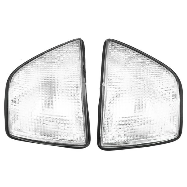 Corner Warning Light Shell,Pair of White Corner Corner Light Cover ...