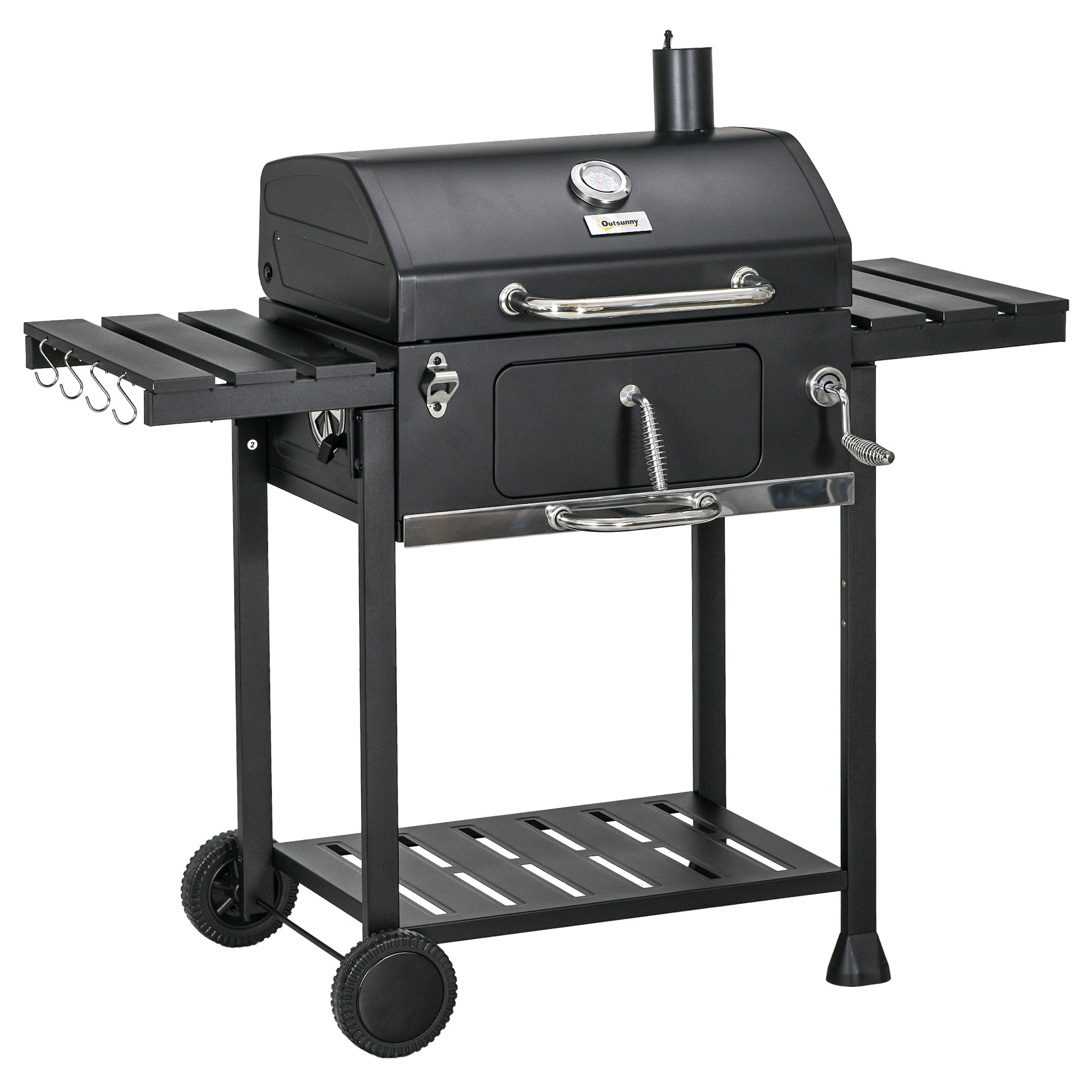 Click here for Outsunny Charcoal Bbq Grill With Adjustable Charco... prices