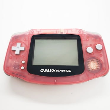 Restored Nintendo Game Boy Advance SP - Flame Red With Charger ...