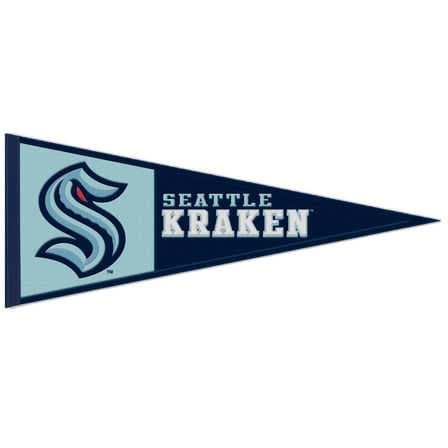 WinCraft Seattle Kraken 3' x 5' Single-Sided Deluxe Mascot Flag ...