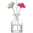 150ml/5oz Clear Round Glass Diffuser Bottle Empty Refillable Storage ...