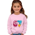 Girls Long Sleeve Crewneck Sweatshirt With Cute Ice Print Casual ...