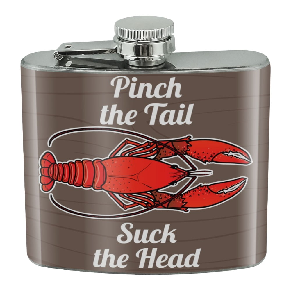 Crawfish Pinch the Tail Suck the Head Crayfish Louisiana Saying ...