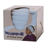 Graham Wrapp-It Styling Strips, White 40 ea - Walmart.com