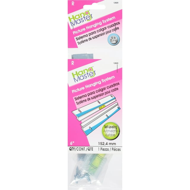 50# - 6" Hangmaster Picture Hanging System (1 pcs.) - Walmart.com