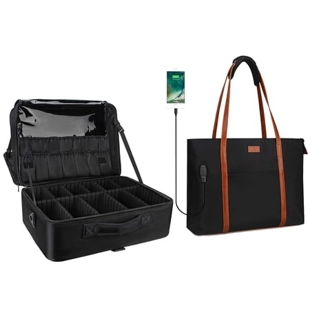 Extra Large Makeup Case and Laptop Bag, Essential for Professional ...