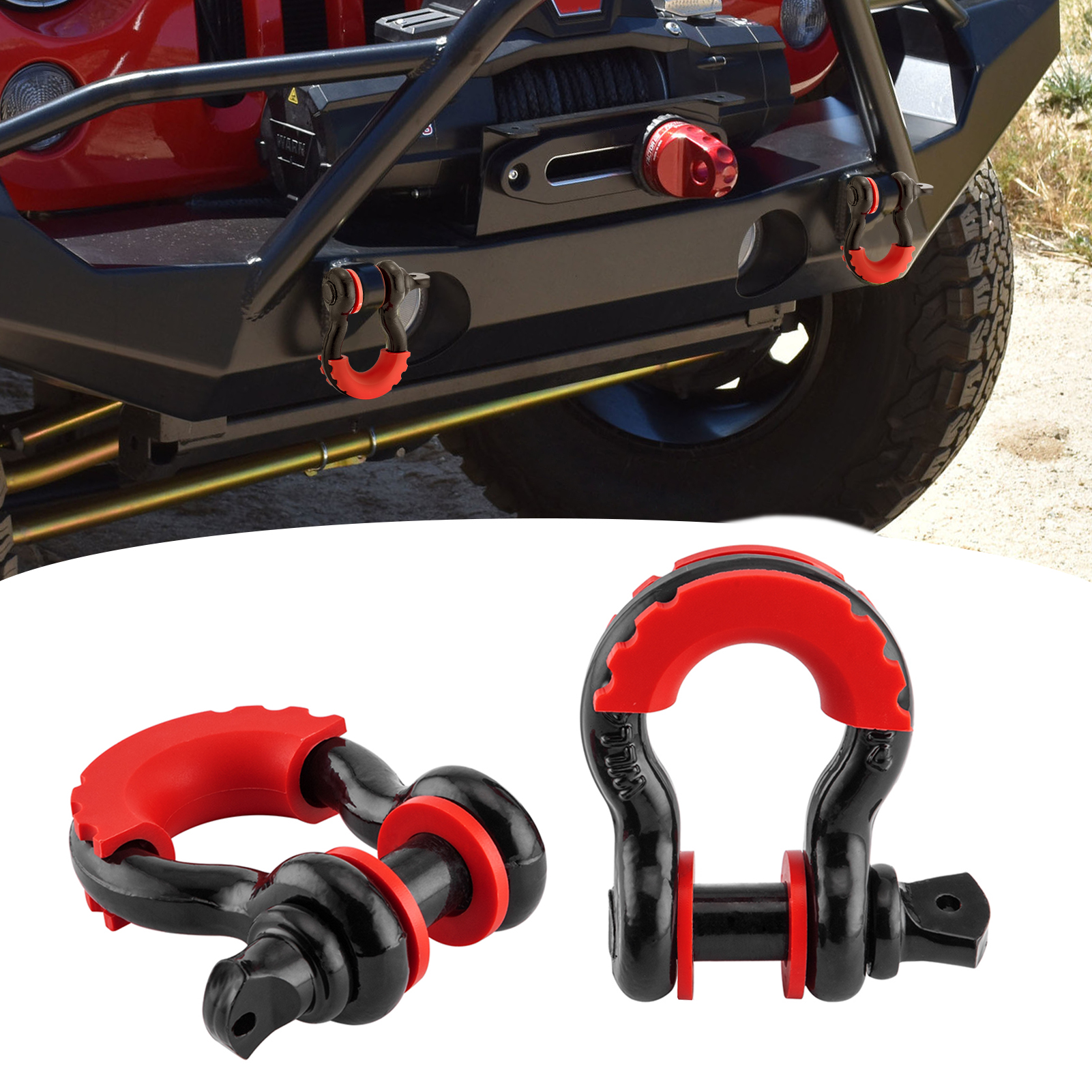 MORryde UO12-023 Heavy Duty Shackle Kit - Walmart.com