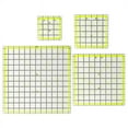 4 PCS Quilting Ruler, Square Rulers Fabric Cutting Ruler Acrylic ...