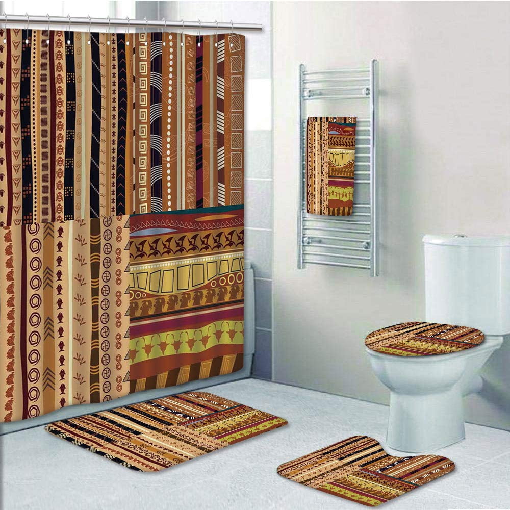 PRTAU Primitive African Motifs with Spinning Weaving Lines Timeless ...