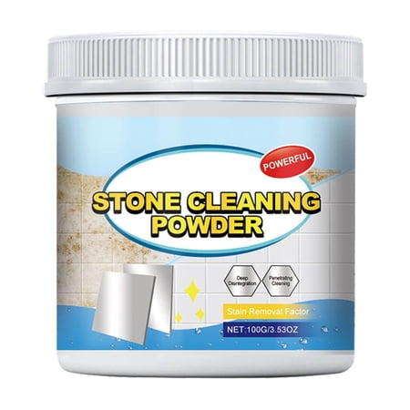 LILELIS Stone Platform Cleaning Powder Stone Stain Remover Cleaner ...