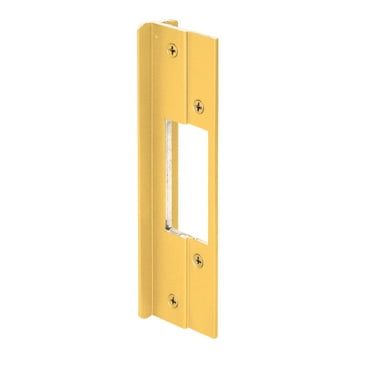 Brass Security Strike, 1-1/8 in. x 6 in. - Walmart.com